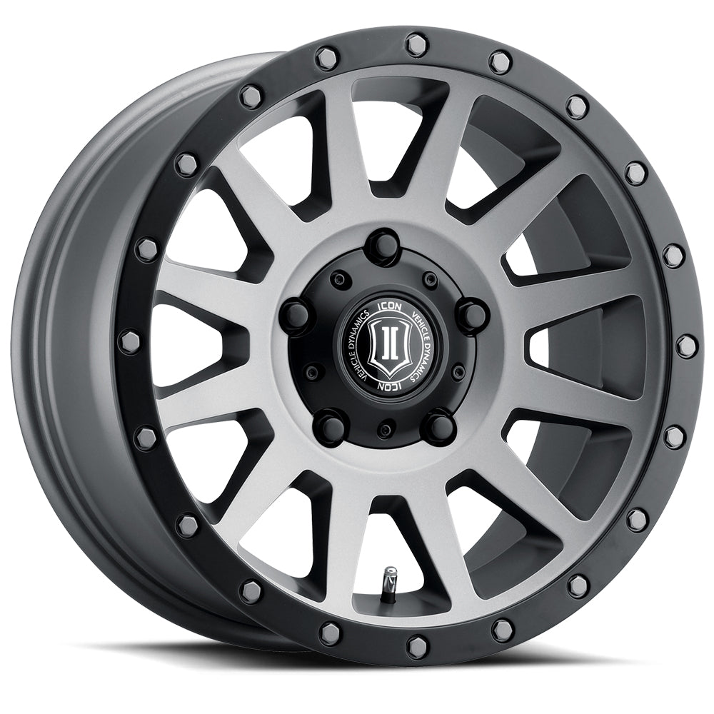 ICON Alloys Compression, Titanium, 17 x 8.5 / 5 x 150, 25mm Offset, 5.