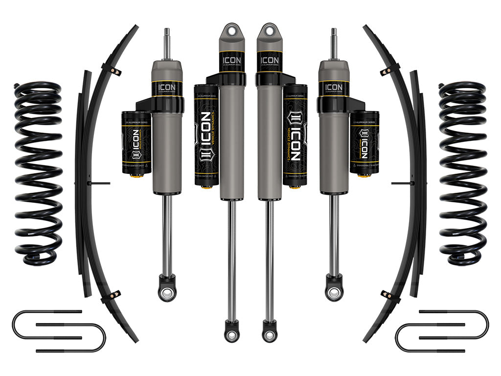ICON 2008-2010 Ford F-250/F-350 Super Duty 4WD Diesel, 2.5" Lift, Stag