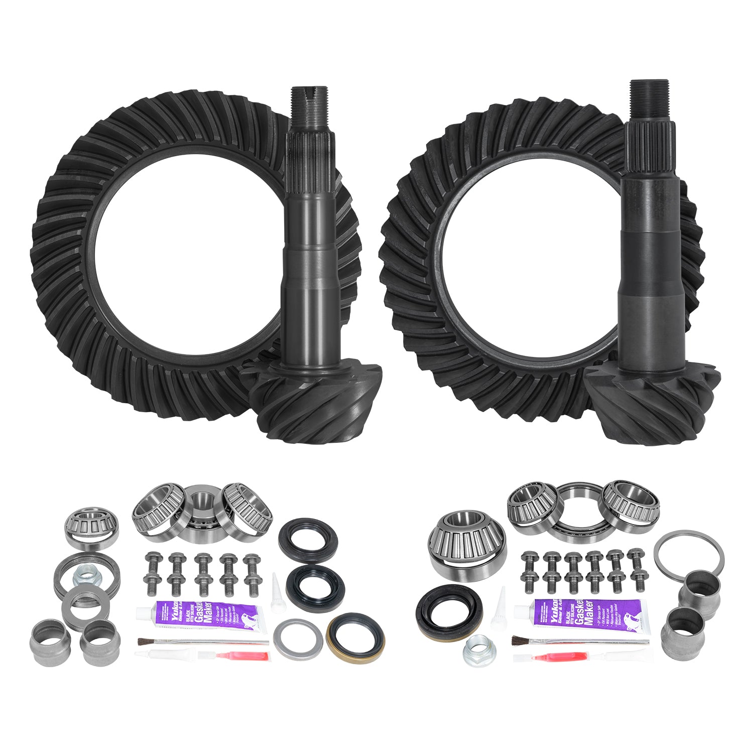 Ring & Pinion Gear Kit Package Front & Rear with Install Kits - Toyota
